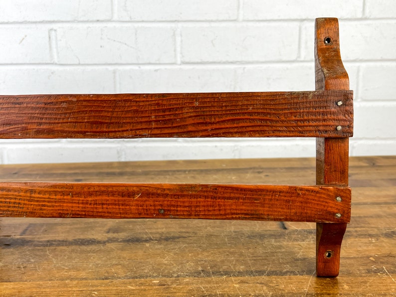 22 Wide Vintage Wooden Church Pew Book Holder Authentic - Etsy