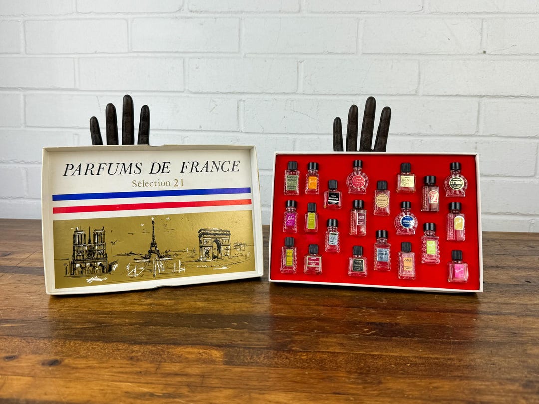 21 Vintage Parfums De France Perfume Bottles Tiny Bottle Collection ...