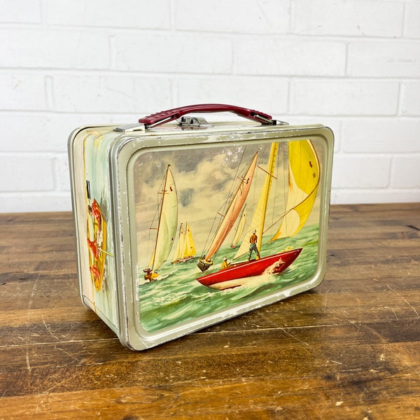 1950s Lunch Box - Etsy