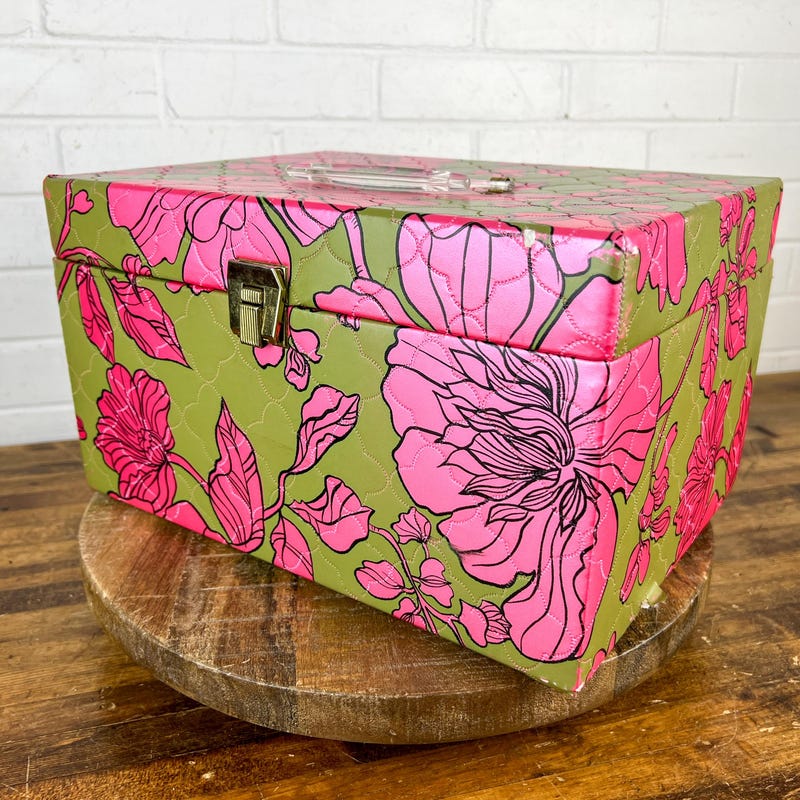 Vintage Sewing Box - Etsy