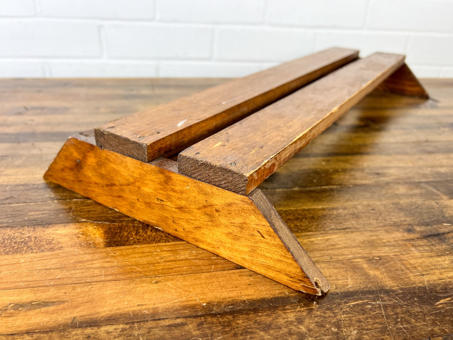 21 Wide Vintage Wooden Church Pew Book Holder Authentic - Etsy