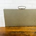 Vintage Gray Metal 35mm Slide File Box With Lid Latch Handle Mansfield ...