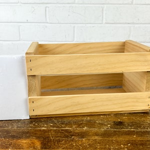 Vintage Napa Valley Wood Storage Display Container or CD Holder Storage ...