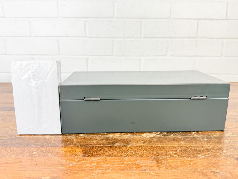 Vintage ASCO Steelmaster Bond Box With Key | Art Steel Company New York ...