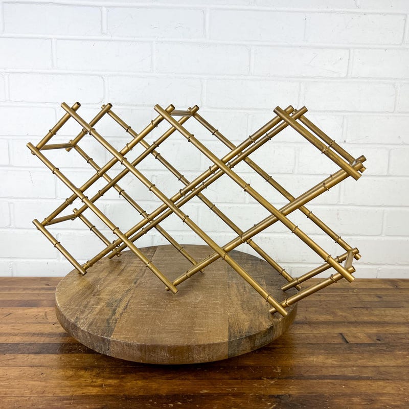 Metal Wine Rack - Etsy