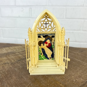 Small 5" Vintage Madonna and Jesus Pieta Altar Miniature Plastic ...