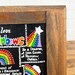 1970s Vintage I Love Rainbows Wood Key Holder for Wall Hanging Key Hook ...
