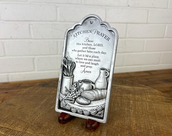 My Kitchen Prayer Wall Plaque - Etsy