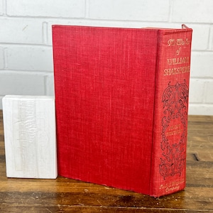 Vintage the Works of William Shakespeare Book Rare Avon Edition ...
