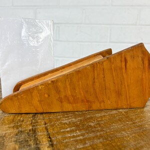 Vintage Handmade Wooden Scissor Holder With Blue Flowers Wood Holder ...