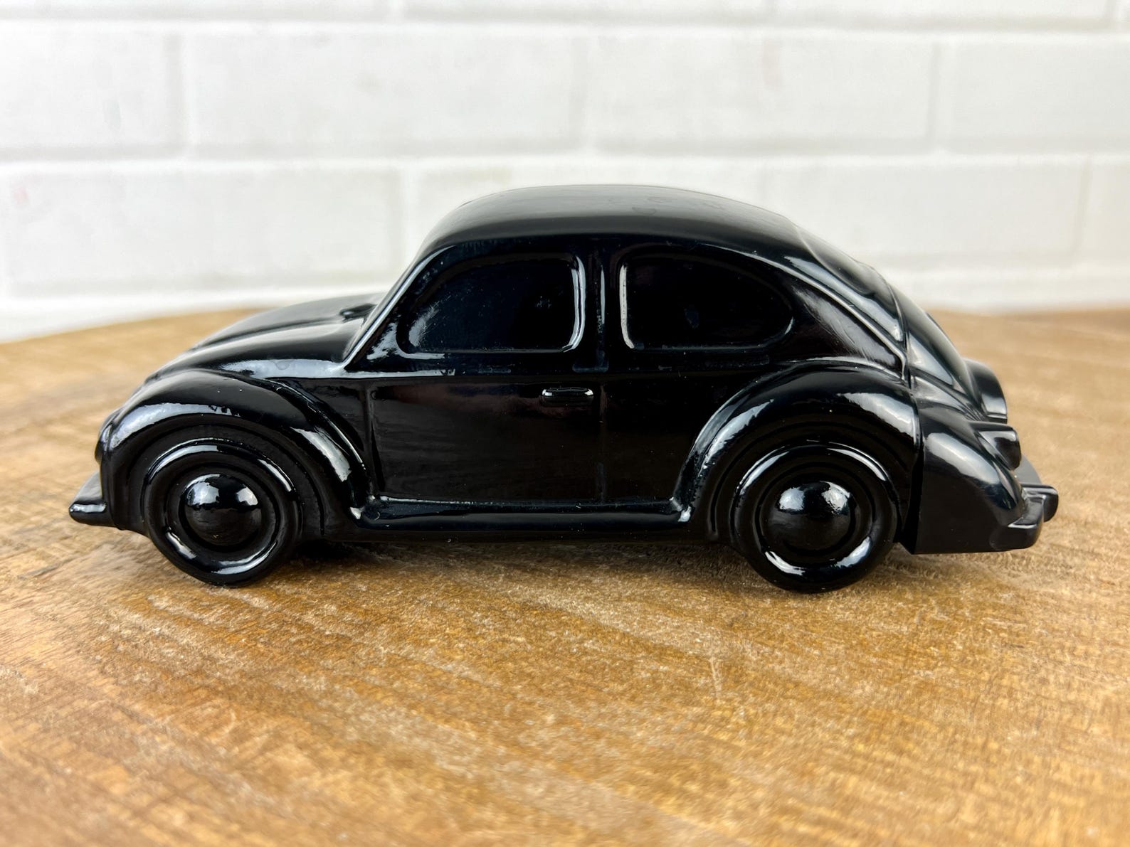Vintage Avon Black Volkswagen Bug Figurine Glass Car Aftershave Bottle ...