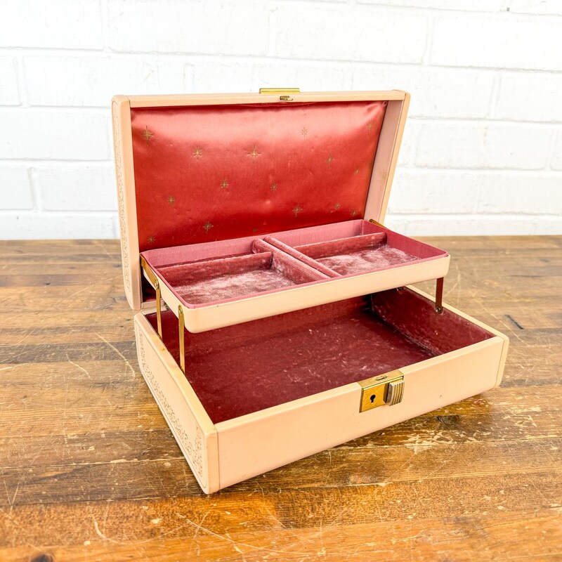 Jewelry Boxes 1950s - Etsy