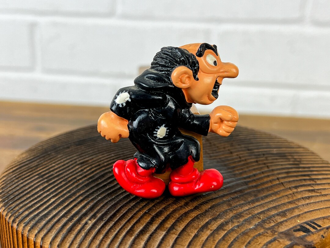 1980s Vintage Smurf Gargamel Magnet Retro Villain Refrigerator Magnet ...