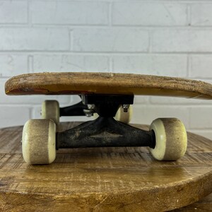 18" Vintage Scott Browne Wooden Skateboard Shortboard Short Board Old ...