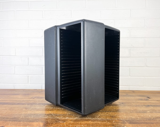 Vintage Laser Line Compact Disc Holder Made of Plastic Holds 100 Cds ...