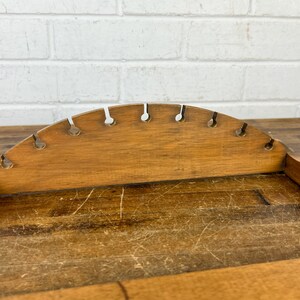 Vintage Wood Souvenir Spoon Rack for Collectible Spoons Holds 18 Small ...