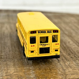 1985 Vintage Matchbox School Bus Diecast 1980s Metal Car Toy Diecast ...