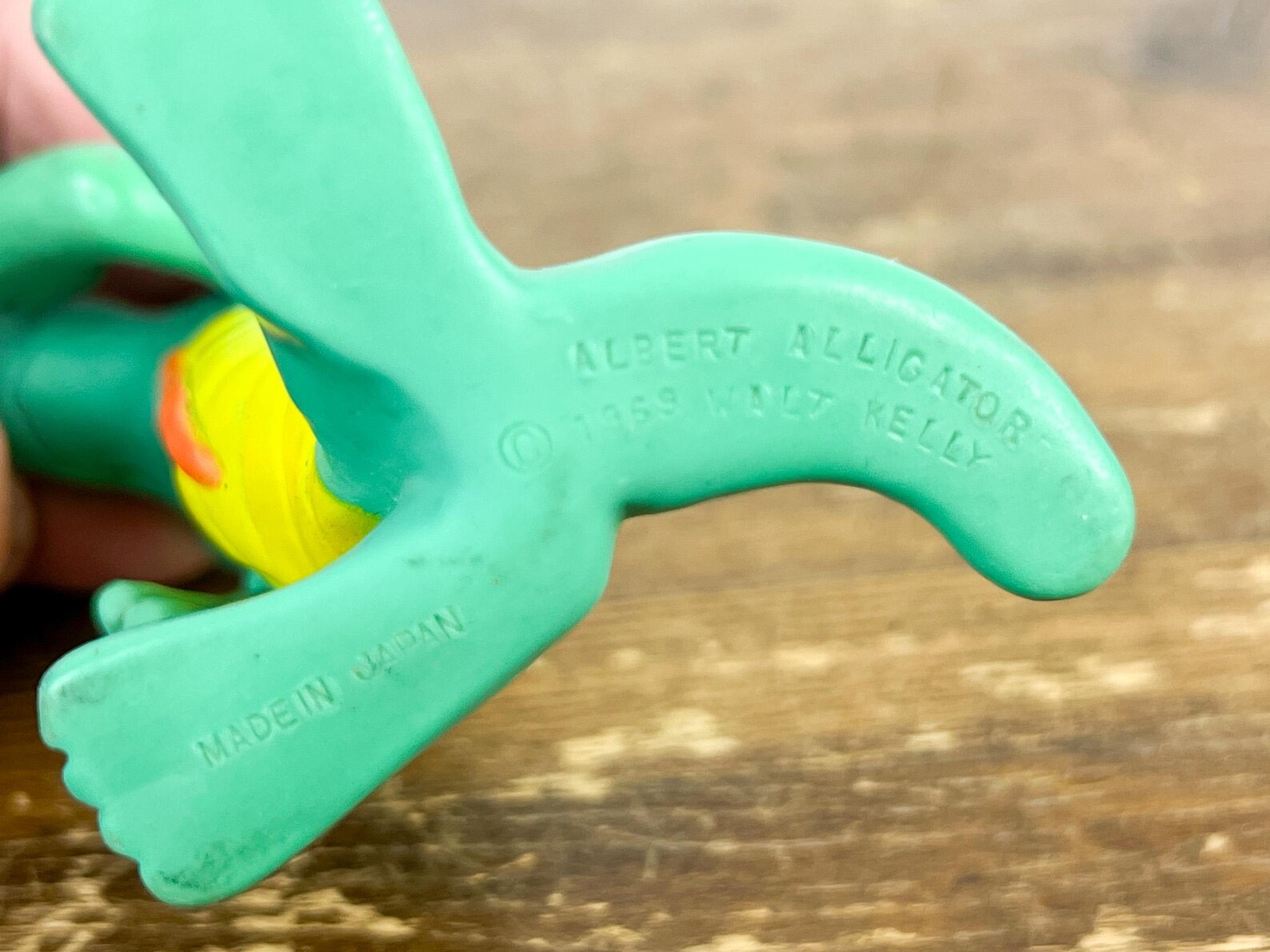 Vintage 1969 Albert Alligator Figurine | Pogo Comic Character Toy ...
