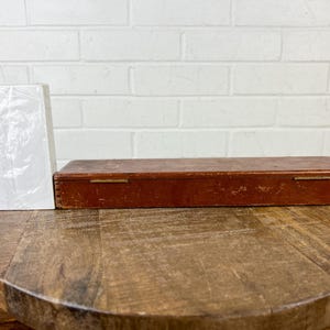 Vintage Wrico Drafting Lettering Guide Templates in Original Wood Box ...