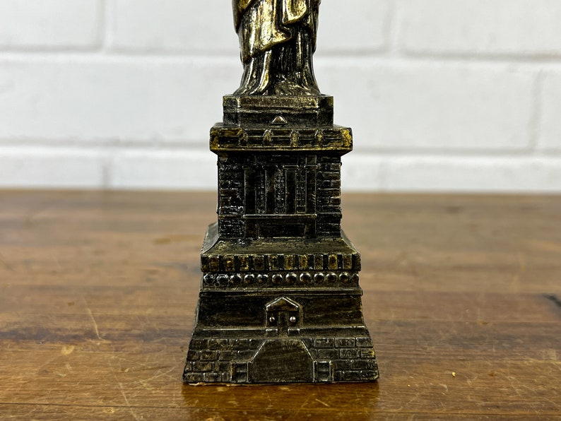 7" Vintage Plastic Statue of Liberty Figurine Made in Hong Kong ...