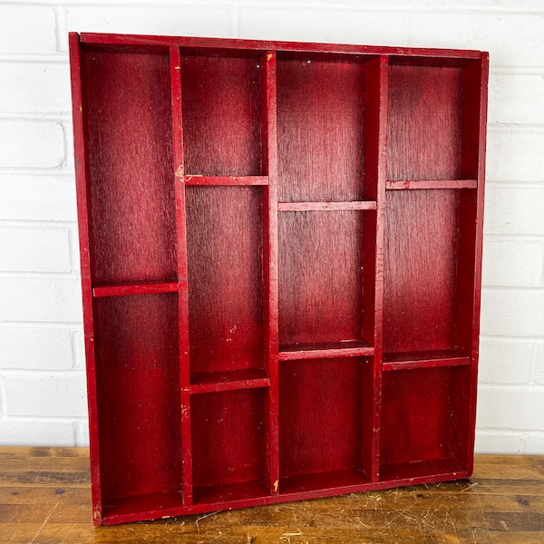 Wood Cubby Hole Box - Etsy