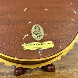 Vintage Baroness Von Krudener by Joseph Steiler Framed Print Victorian ...