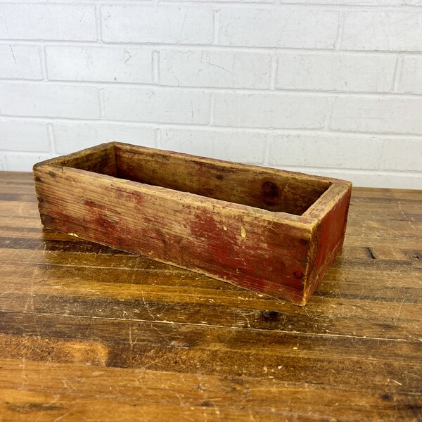 Distressed Wood Box - Etsy