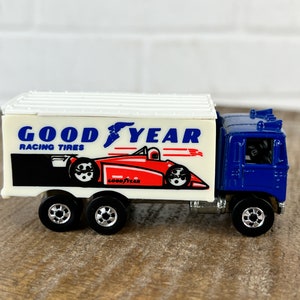 1979 Vintage Hot Wheels Goodyear Racing Tires Truck Diecast 1970s Metal ...