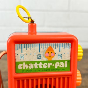 1970s Vintage Mattel Pull String Chatter Pal Talking Toy in Working ...