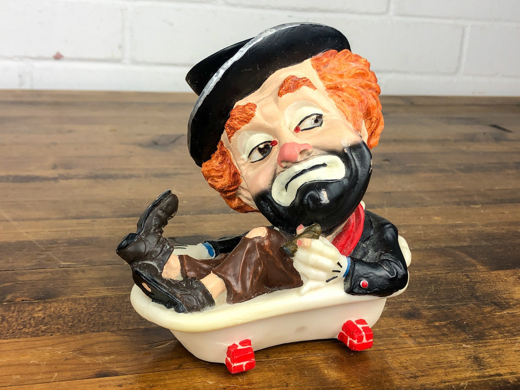 Art & Collectibles Vintage Red Skelton Clown Bust Freddie the ...