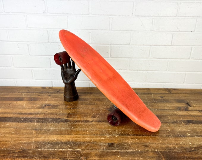 1970s Vintage Grentec GT Spoiler Tangerine Orange Plastic Skateboard ...