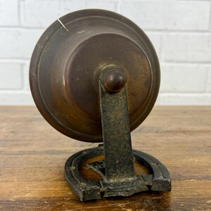 Vintage Bevin Brass Garden Bell – 6" Patio Dinner Bell With Horseshoe ...