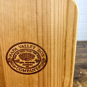 Vintage Wooden CD Storage Rack Authentic Napa Valley Small Wood ...