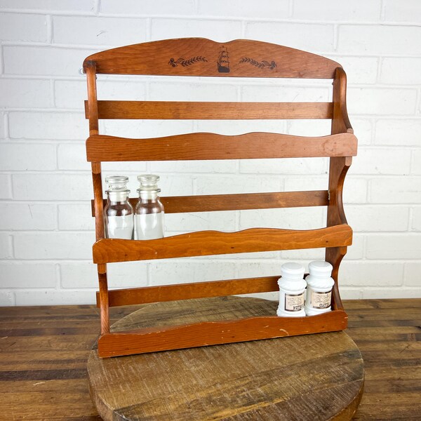 Wall Spice Rack - Etsy
