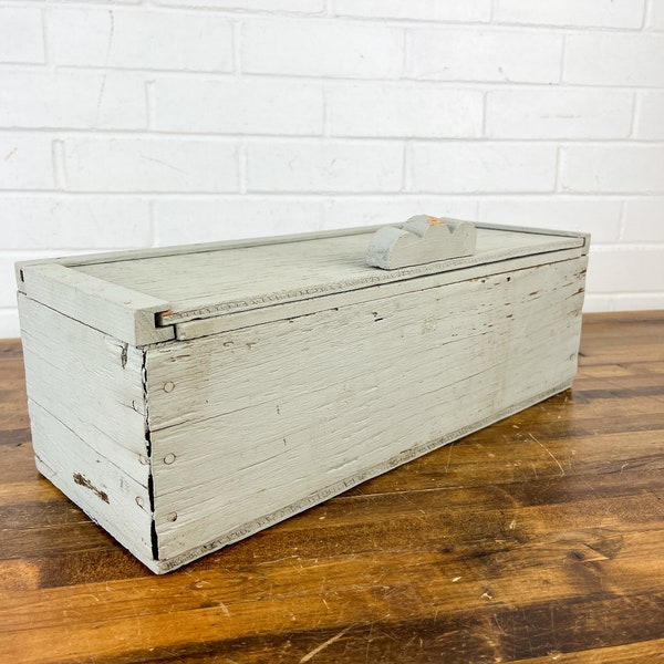 Small Wooden Box With Sliding Lid - Etsy