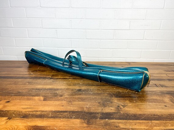 30 Vintage Glitter Blue Baton Case Twirling Baton and - Etsy