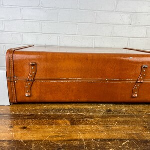 Vintage Royal Traveller Brown Briefcase Classic Mid Century Suitcase ...