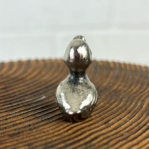 Vintage Miniature Silver Duck Figurine Little Tiny Duck Gift Mini Duck ...