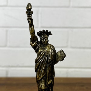 7" Vintage Plastic Statue of Liberty Figurine Made in Hong Kong ...