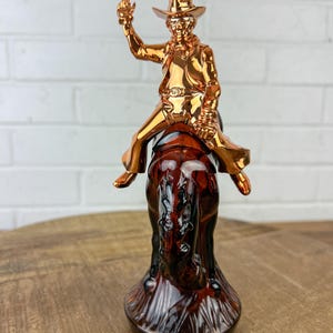 Vintage Avon Bucking Bronco Figurine Glass After Shave Bottle Cologne ...
