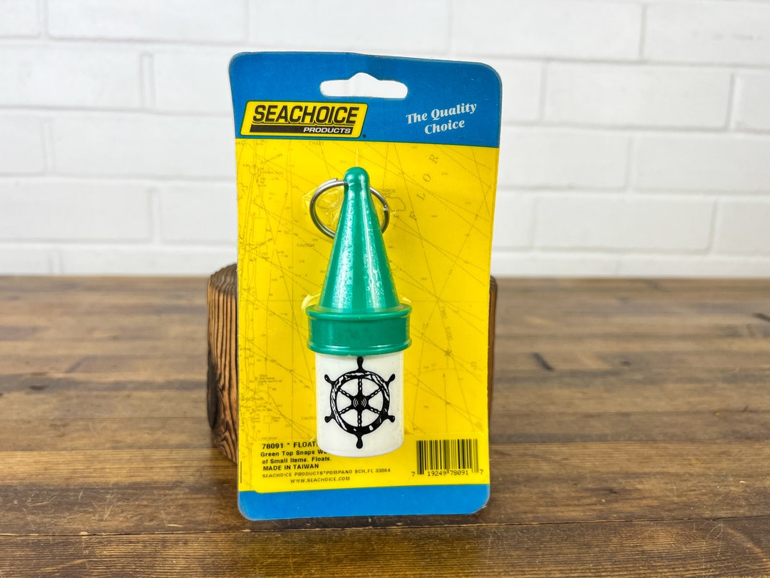 Authentic Vintage Floating Key Buoy With Green Top in Original Package ...