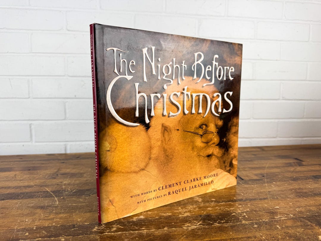 Vintage 2001 the Night Before Christmas Hardbound Children’s Book ...