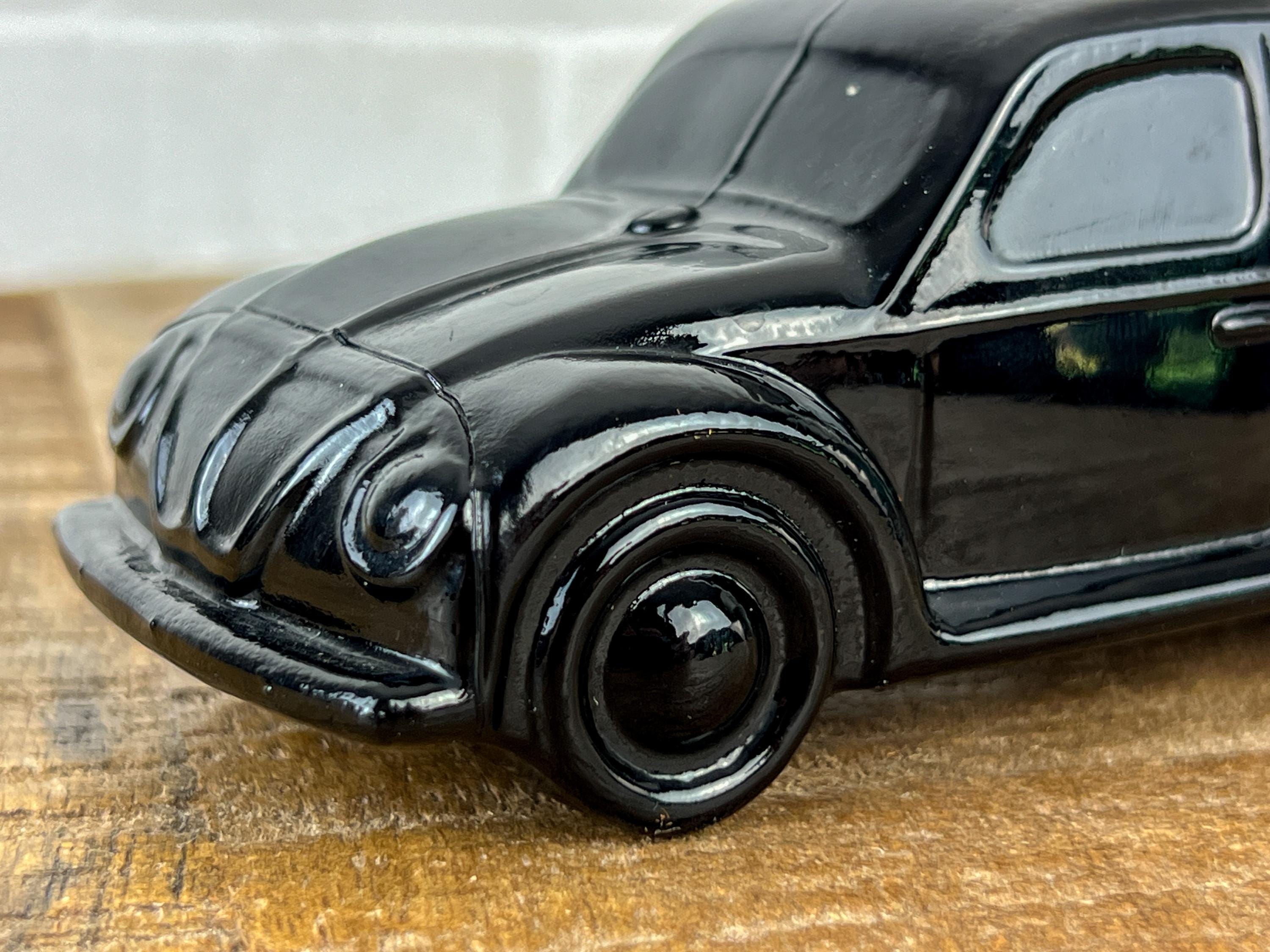 Vintage Avon Black Volkswagen Bug Figurine Glass Car Aftershave Bottle ...