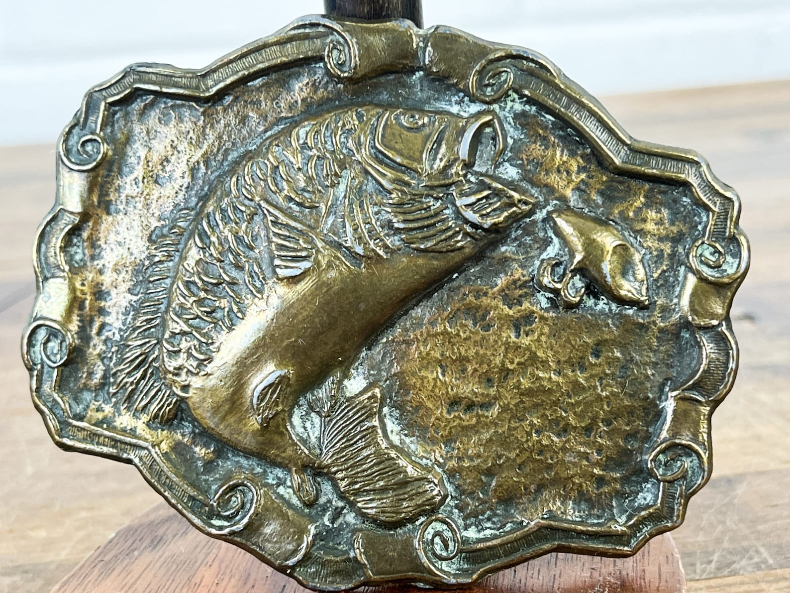 Vintage Brass Bass Fisherman Belt Buckle Fish Bass Fishing - Etsy