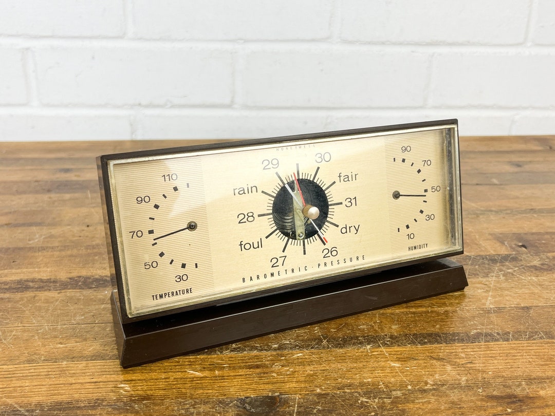 Vintage Honeywell Tabletop Weather Station With Barometric - Etsy
