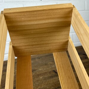 Vintage Napa Valley Wood Storage Display Container or CD Holder Storage ...