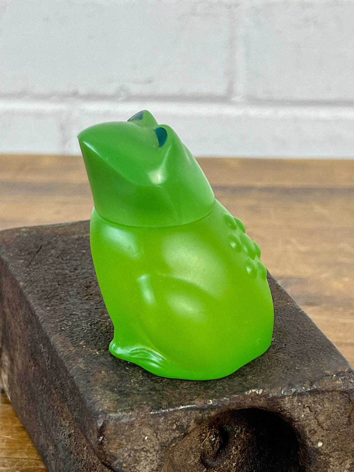 1970s Avon Green Frog Perfume Bottle Figurine Decanter Vintage - Etsy