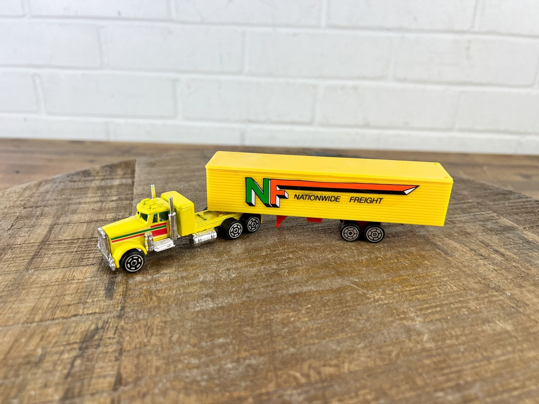 1979 Vintage Kidco Yellow Truck Diecast 1970s Metal Car Toy Nationwide ...