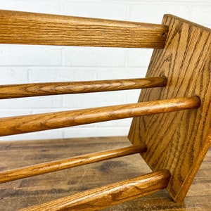 Vintage Two Levels Wood CD Holder Compact Disc Holder CD Rack Wooden CD ...