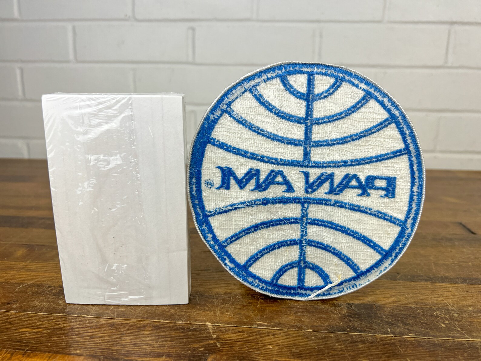 6 Vintage Pan Am Patch Large Old Pan Am Circle Logo - Etsy